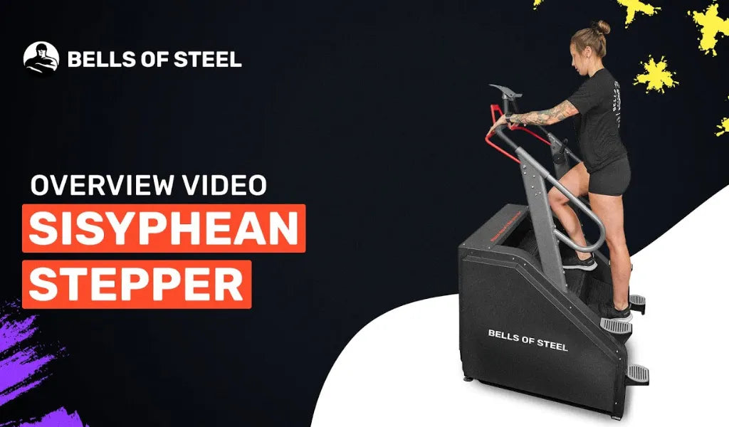Burn & Build with the Sisyphean Stepper Stair Climber – Bells of Steel
