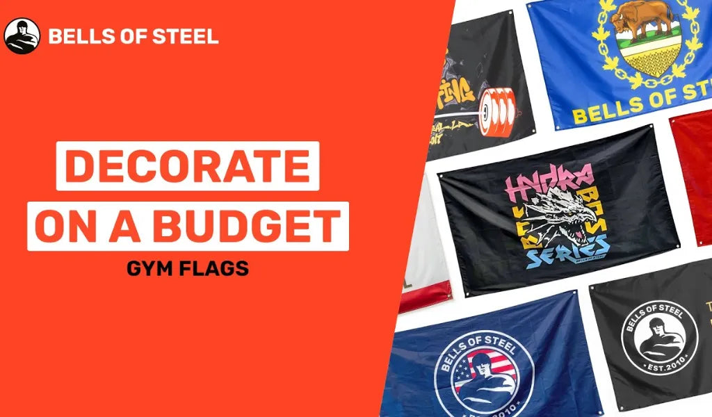 Decorate Your Home Gym on a Budget with BoS Gym Flags – Bells of Steel