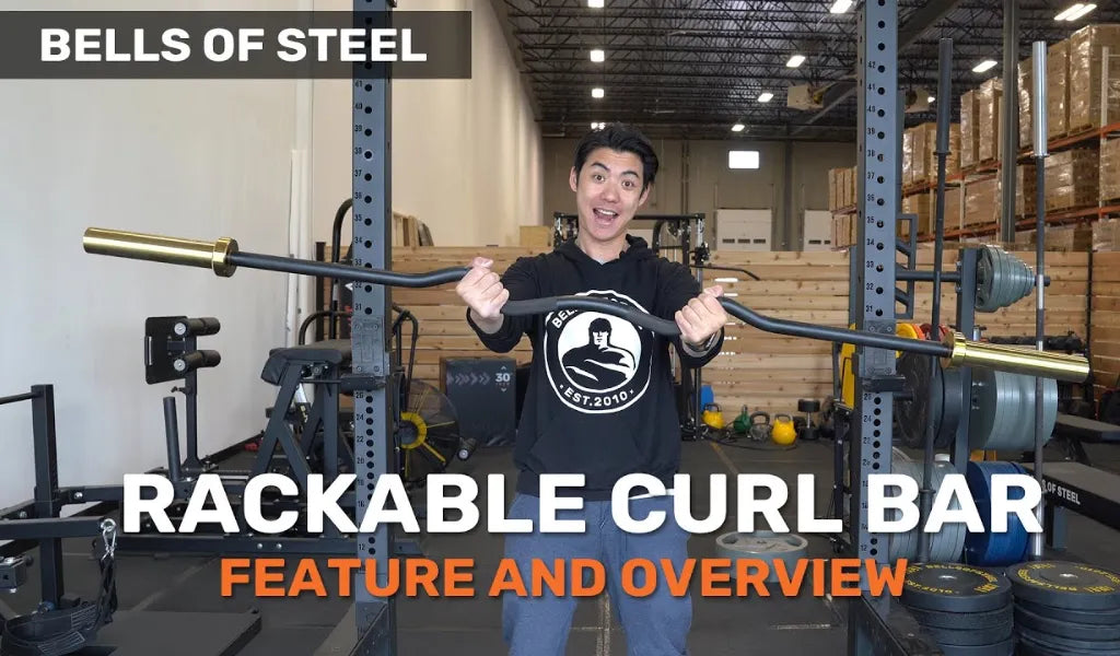 Pump Up Your Arm Day: The Industrial Rackable EZ Curl Bar 2.0 – Bells ...