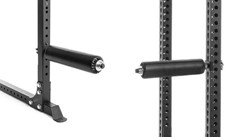 Split Squat Leg Roller Rack Attachment - Bells of Steel