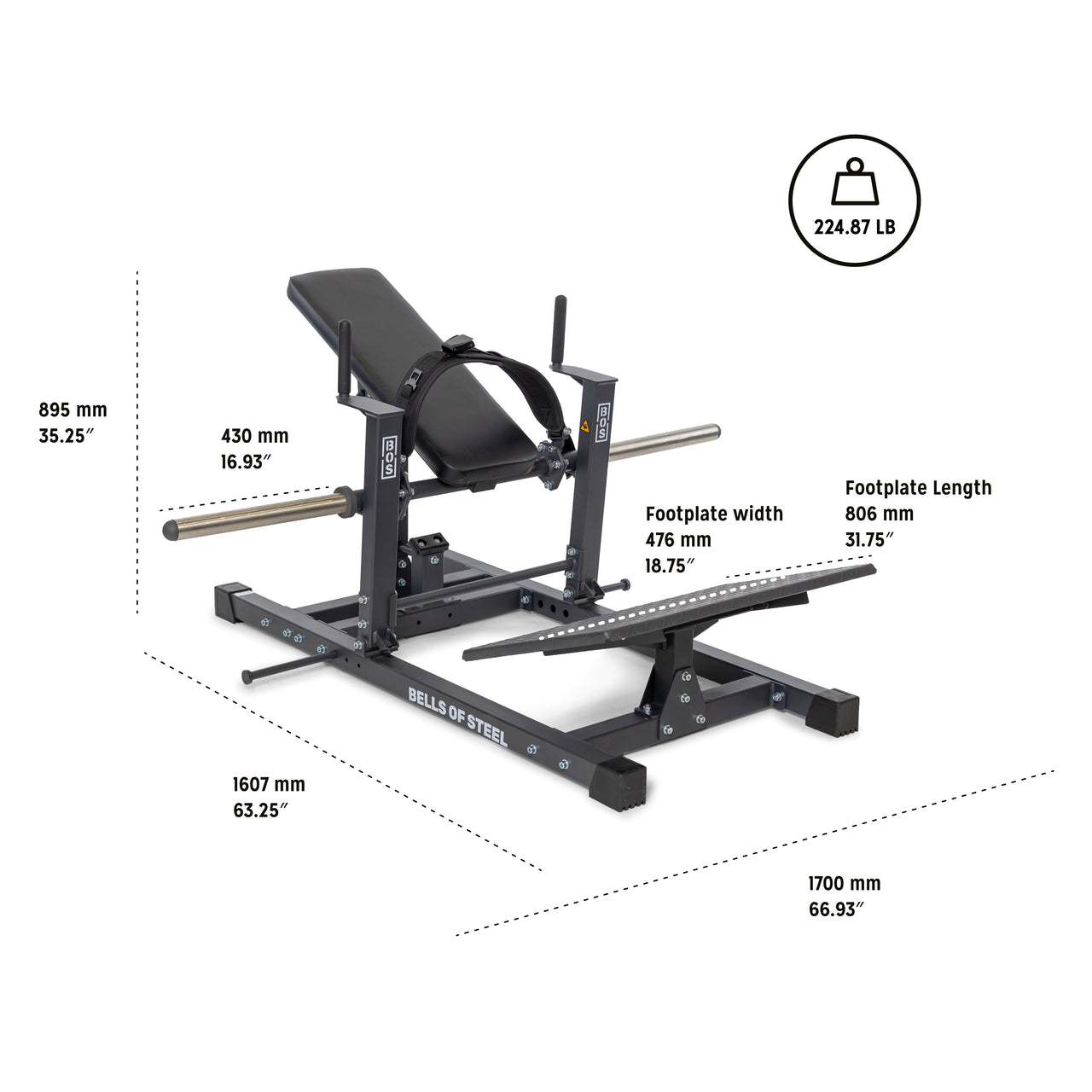 Hip Thrust Machine - Bells of Steel Canada