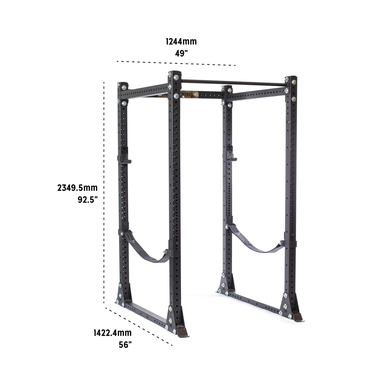 A stable, modular & customizable rack with no floor bolting needed ...