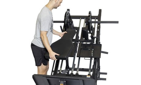 2-in-1 Iso Leg Press & Hack Squat Machine / The Juggernaut - Bells of Steel