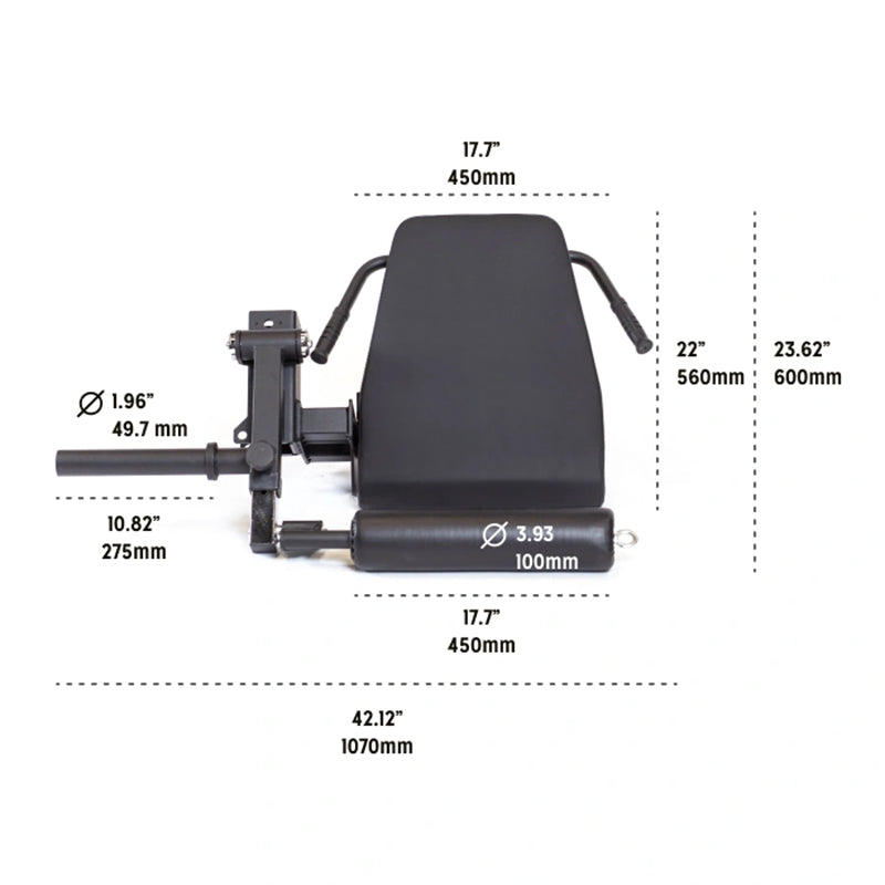 Leg Extension/Curl Rack Attachment - Bells of Steel