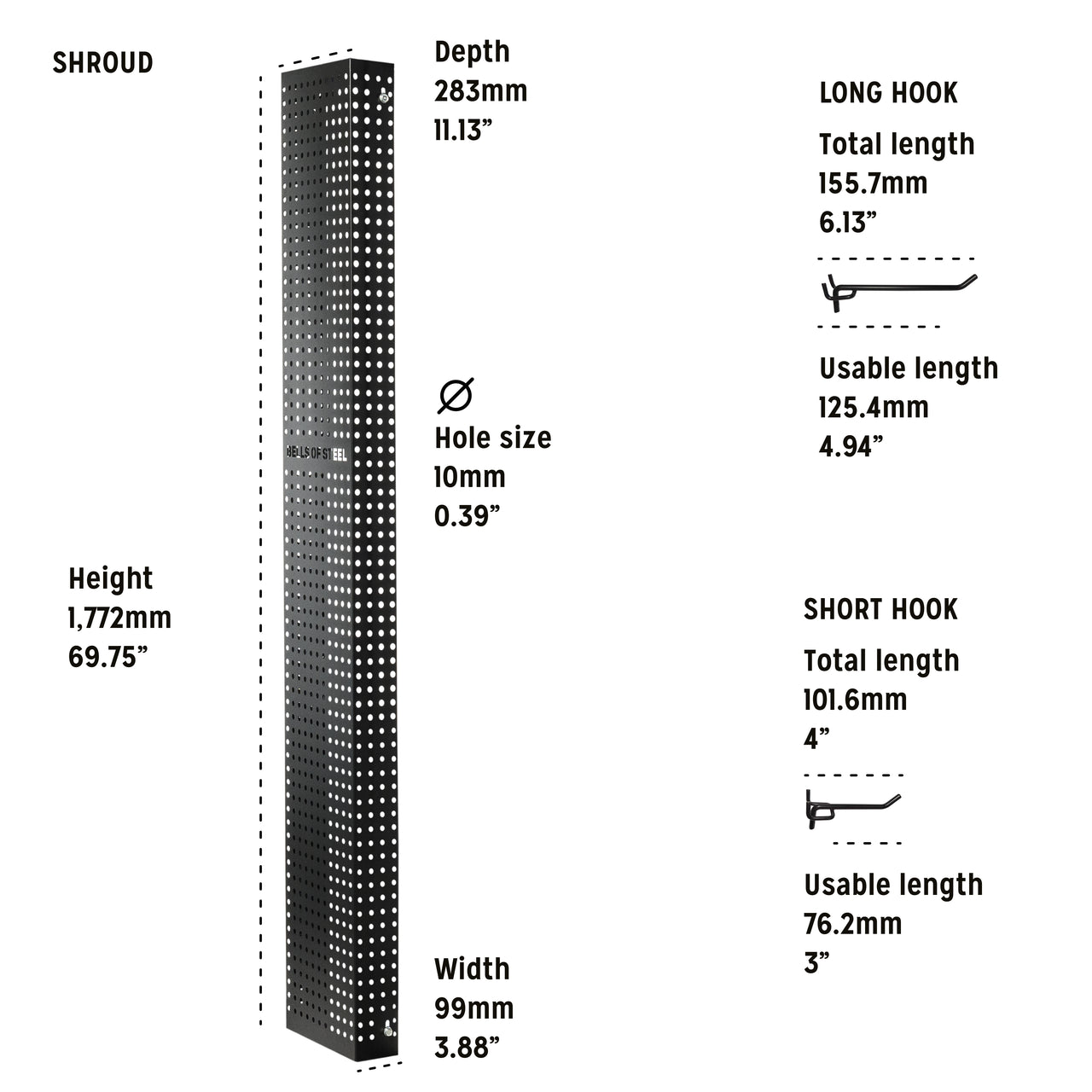 Kraken Weight Stack Shroud (Single Side) - Bells of Steel